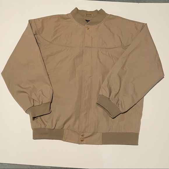 Haband | Jackets & Coats | Haband Tan Bomber Jacket | Poshmark